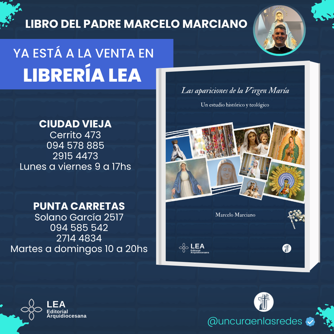 NUEVO LIBRO DEL PADRE MARCELO SOBRE LAS APARICIONES DE LA VIRGEN – Un Cura En Las Redes